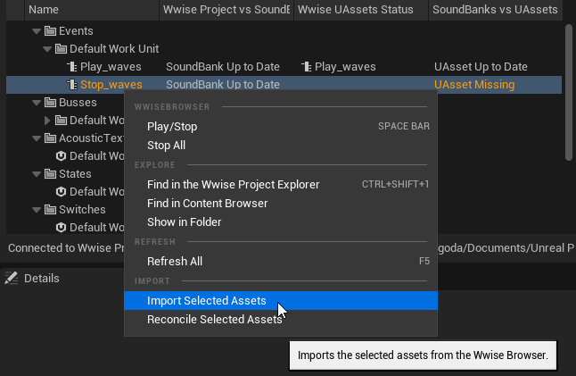 如何在 Unreal Engine 中播放来自 Wwise 的声音 | Audiokinetic Blog